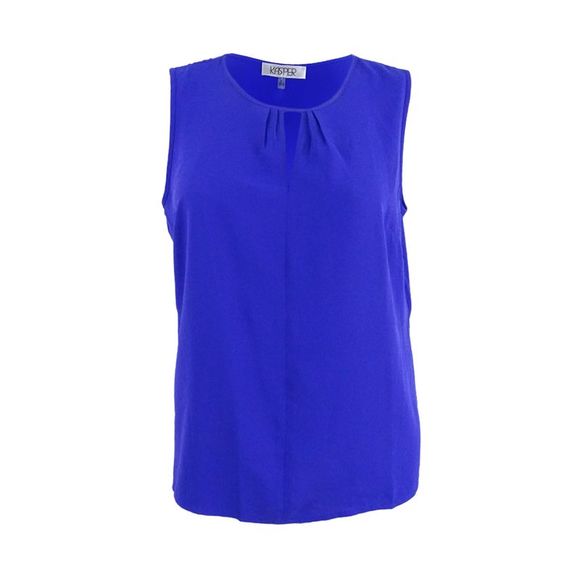 Kasper | Tops | Kasper Womens Crepe Keyhole Shell Top Lily | Poshmark